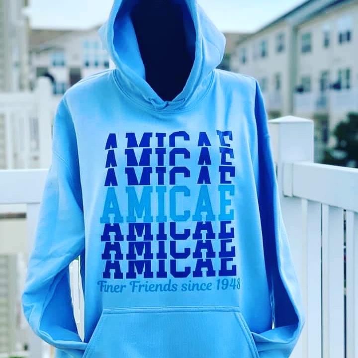 Hoodie ~ Amicae "Stacked" – Elite1Xpressions